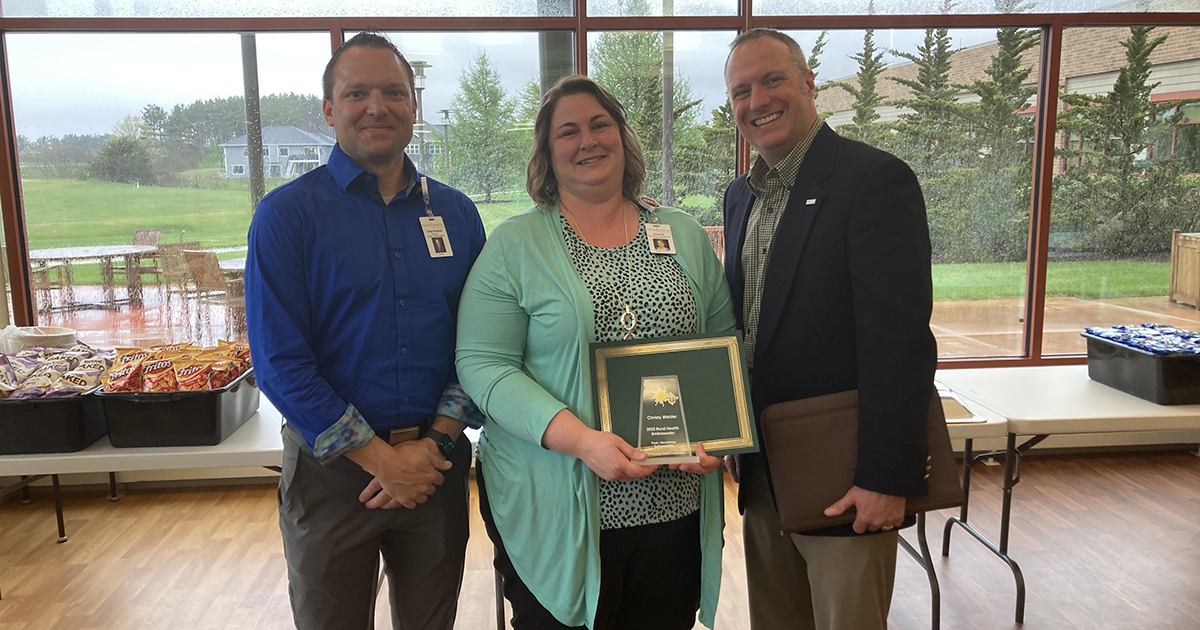 Wehler Named RWHC Rural Health Ambassador | Sauk Prairie Healthcare